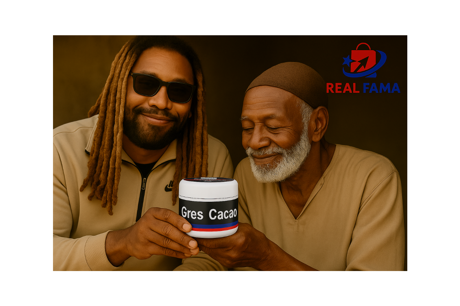 Organic Haitian Gres Cacao Oil – Male Confidence & Wellness – Real Fama