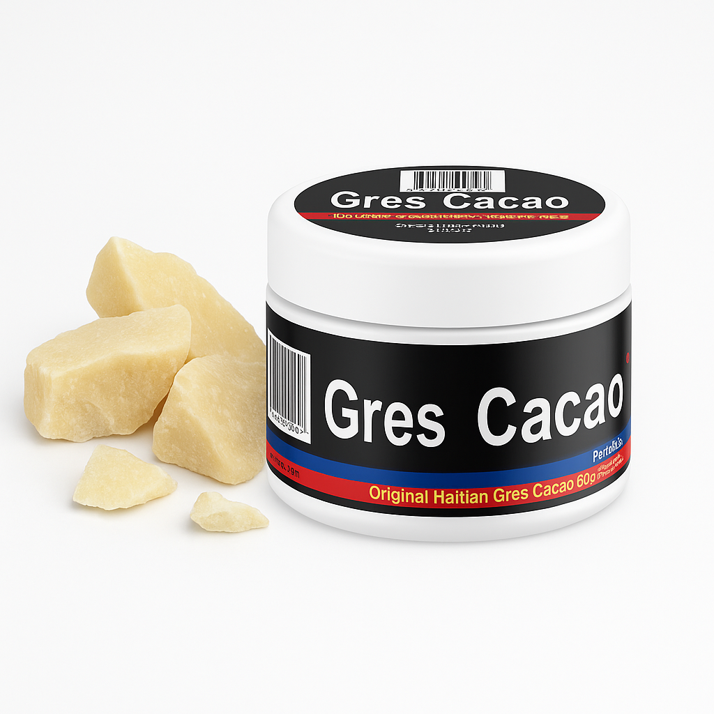 Organic Haitian Gres Cacao Oil – Male Confidence & Wellness – Real Fama